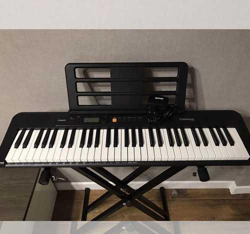 Синтезатор Casiotone ct s200   подставка и чехол