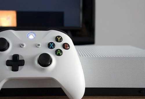 Xbox One s 1tb + подписка в подарок