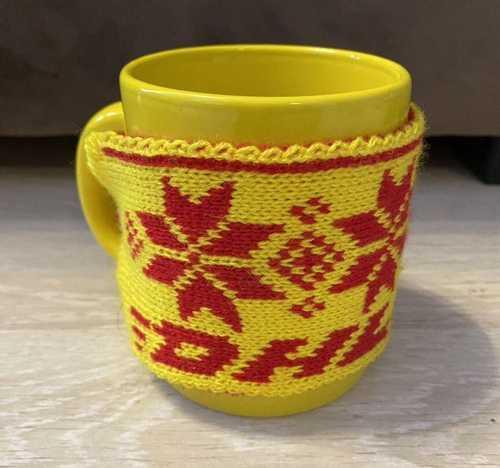 Кружка DHL желтая