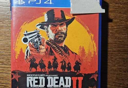 Red dead redemption 2 ps4 ps5 диск rdr 2
