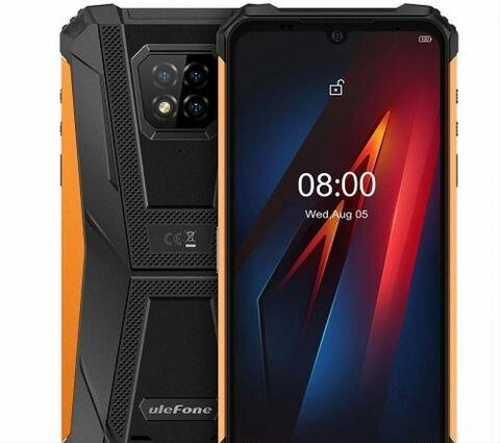Ulefone Armor 8 4/64 Gb Black/Orange (черный/оранж