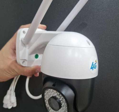 Камера видеонаблюдения с сим картой 4G 8 мп (Арт.25046)