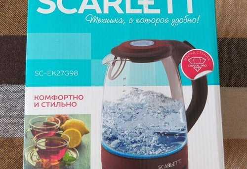 Чайник электрический Scarlett SC-EK27G98