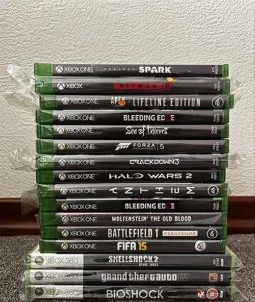 Игры/диски на Xbox One, Xbox 360