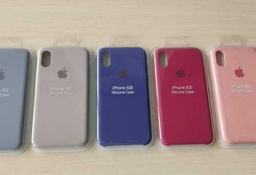 Чехлы Silicon case на iPhone(13,13pro,11,Xr,Xs)