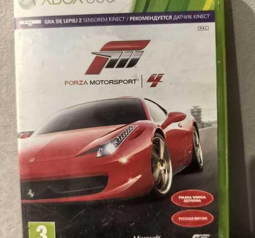 Forza motorsport 4 xbox 360