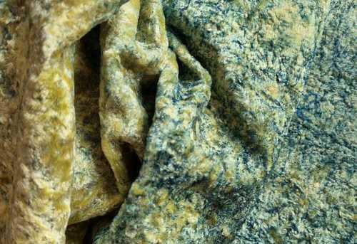 Заваленный винтажный плюш 74х38 для шитья