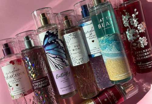 Спрей для тела bath and body works оригинал