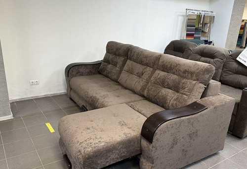 Угловой диван новый, независимый пружинный блок