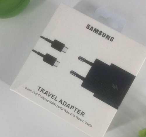 Зарядка Samsung Travel 25W - кабель + блок