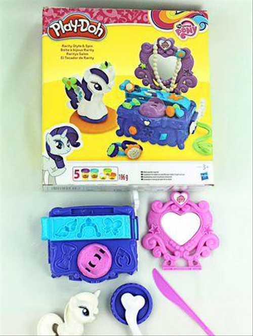 Игровой набор Play-Doh Туалетный столик Рарити 3+