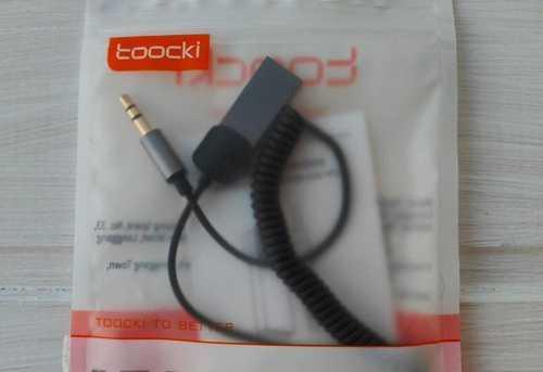 Bluetooth AUX Адаптер Toocki (качественный звук)