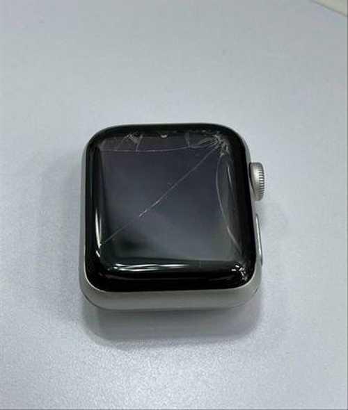 Apple Watch S3 38mm Silver Б/У, донор для ремонта