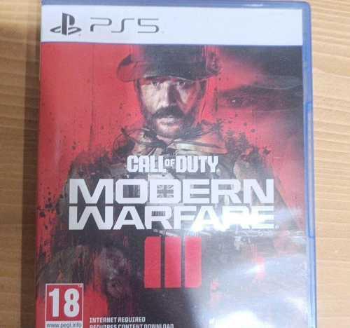 Call of duty modern warfare 3 ps5 диск