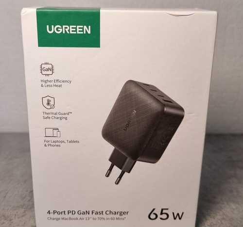 Зарядное устройство Ugreen 65W   кабель 1,5м