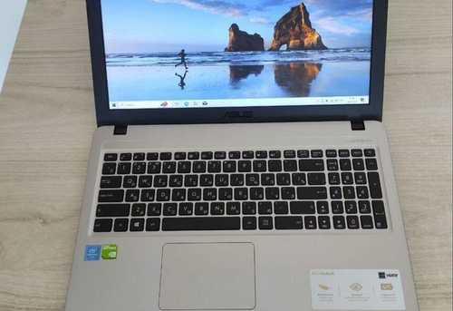 Ноутбук 15.6" ASUS VivoBook Max D540N, 240 ГБ, Pentium N4200, RAM 4 ГБ, GeForce 920M 2 ГБ