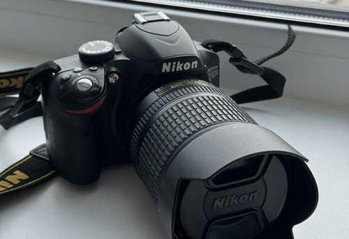 Nikon D3200 kit 18-105 mm