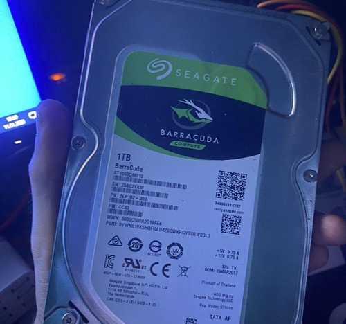 Hdd 1tb seagate barracuda