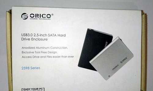 Внешний корпус orico HDD/SSD 2.5" USB 3.0 / esata