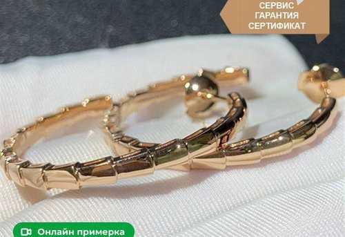 Серьги Bvlgari Serpenti