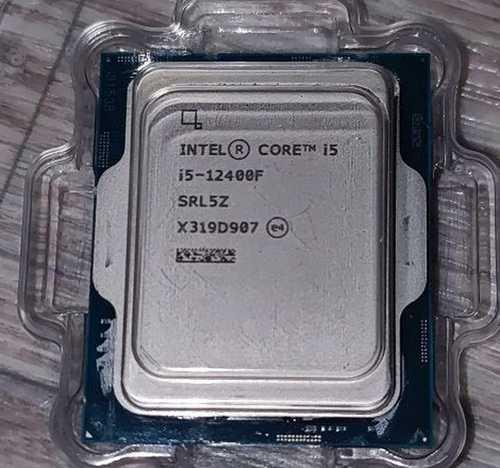 Процессор Intel Core i5 12400F   кулер