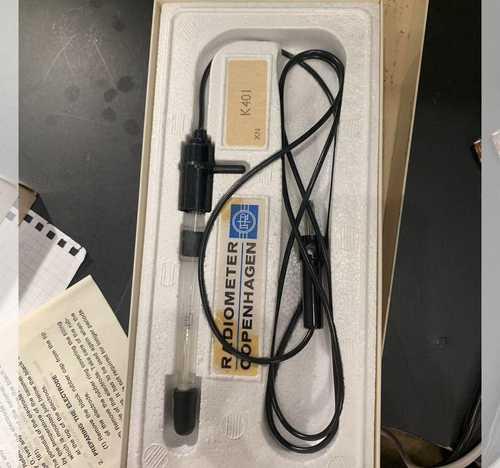 Radiometer electrodes