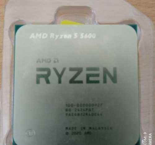 Процессор AMD ryzen 5 5600 новый