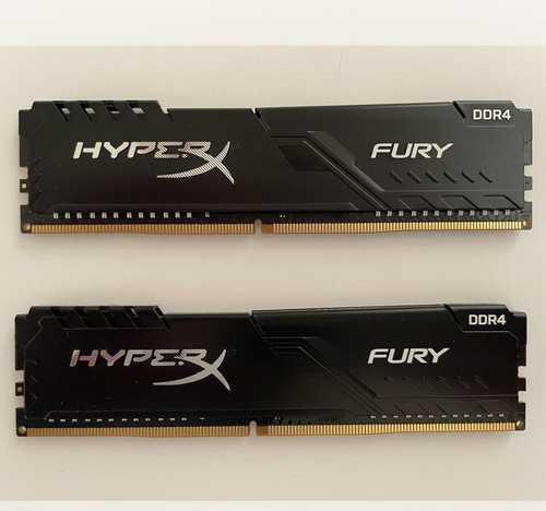 Оперативная память Kingston HyperX Fury 16Gb DDR4