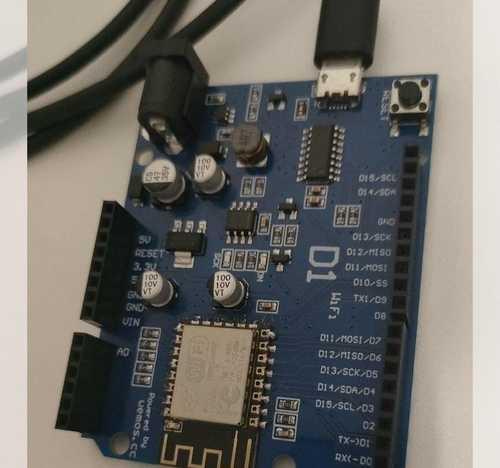 Wemos D1 на базе esp8266 (Arduino)