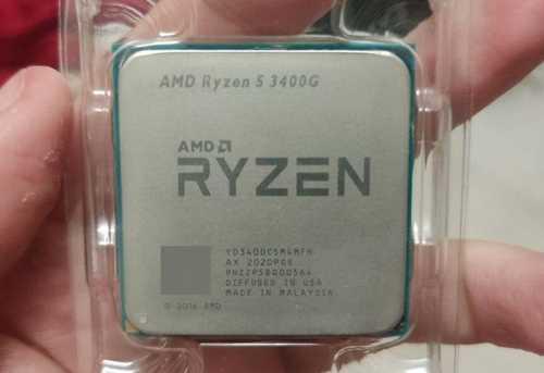 Процессор amd Ryzen 5 3400G