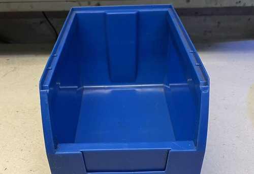 Лоток ящик пластик для хранения синий