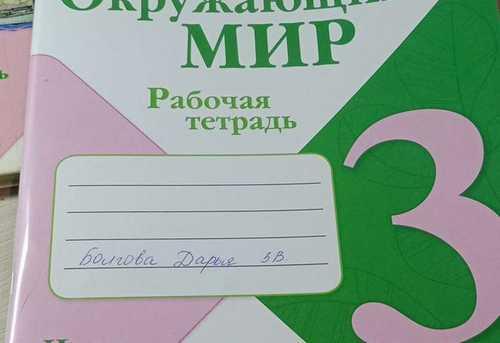 Рабочая тетрадь окружающий мир 3класс