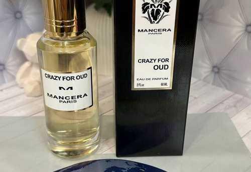 Mancera Crazy For Oud, Парфюмерная вода 60 мл