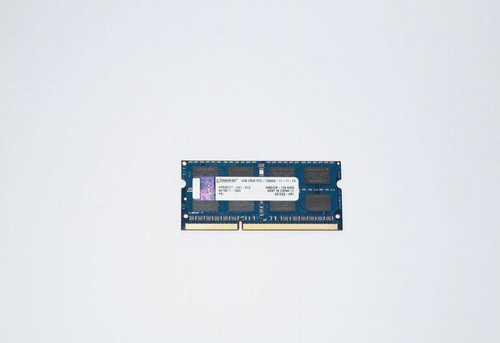 Оперативная память Kingston DDR3 4Gb для ноутбука