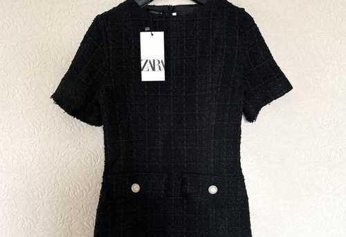 Новое твидовое платье Zara