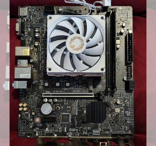 Комплект msi h510m a pro   i3 10105f