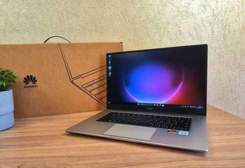 Ноутбук 15.6" HUAWEI MateBook D 15 BoM-WFP9, 512 ГБ, Ryzen 7 5700U, RAM 8 ГБ, Radeon