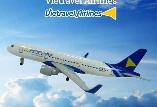 Модель самолета Airbus A321 Vietravel Airlines дли