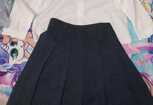 Форма школьная юбка и блузка
