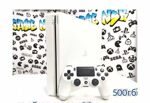 Sony PlayStation 4 Slim 500Gb White Б/У