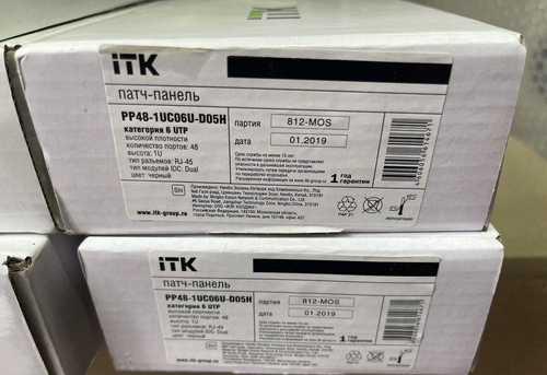 Патч панель ITK cat 6 48 портов PP48-1UC06U-D05H