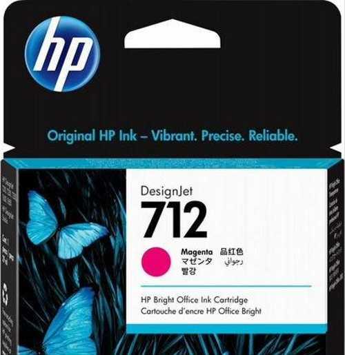 Картридж HP 712 3ED68A пурпурный (29мл) для HP DJ