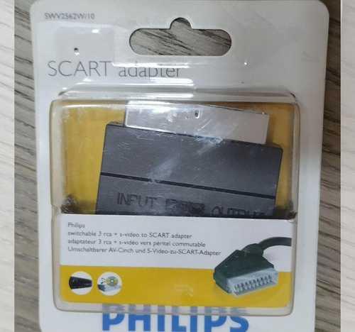 Переходник Philips scart-3RCA