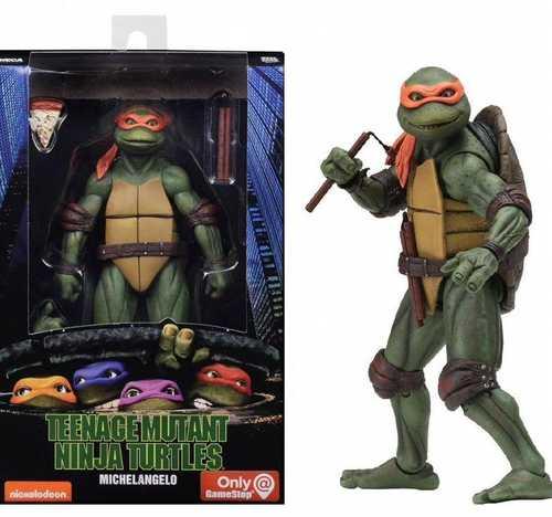 Черепашки Ниндзя Neca 1990 Tmnt Фигурка Оригинал