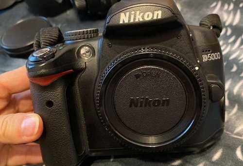Nikon D5000 body зеркальный фотоаппарат