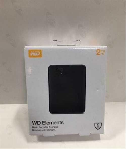 Внешний жесткий диск 2Tb USB3.0 WD