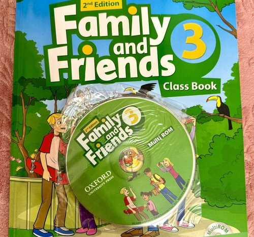 Учебник Family and Friends 3 + диск