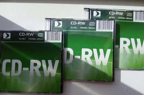 CD RW диски чистые