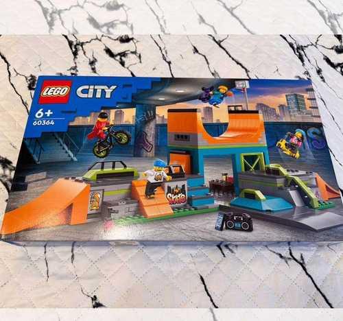 Lego City Городской скейт-парк 60364 Новый