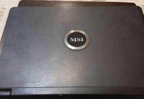 Ноутбук msi ms 1314 разбор